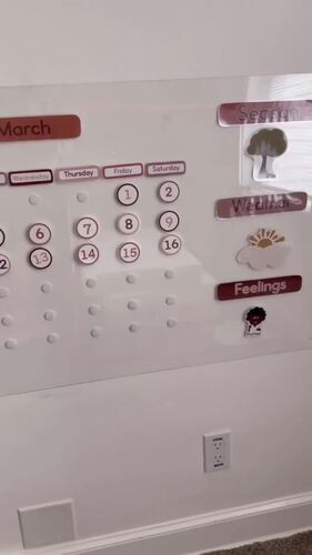 Morning Circle Time Calendar with Feelings, Weather, and Seasons. Print ...