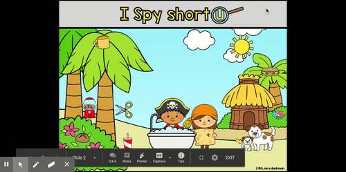 I Spy Short Vowels A E I O U CVC words Digital Literacy Center Phonics ...