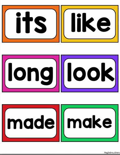 Sight Words Scavenger Hunt. Back To School | Literacy K&Elementary Resource