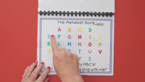 Preschool Songbook, 10 Preschool Song Visuals, Joint Attention, Autism ...