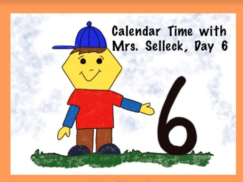 Calendar Time with Richelle Selleck, Day 6 of the Month | TpT