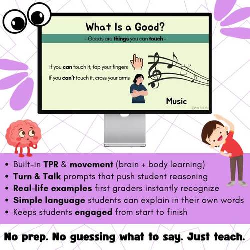 Public vs. Private Goods | Social Studies Mini Lesson + Slides (First ...