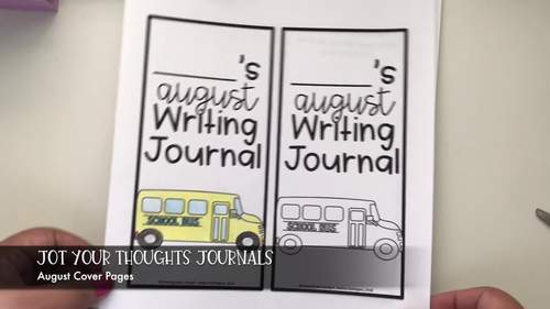 Jot Your Thoughts | Writing Journal Prompts | BUNDLE | TpT