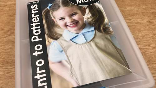 Pre-K Math (Preschool Math) Unit Three: Introduction to Patterns