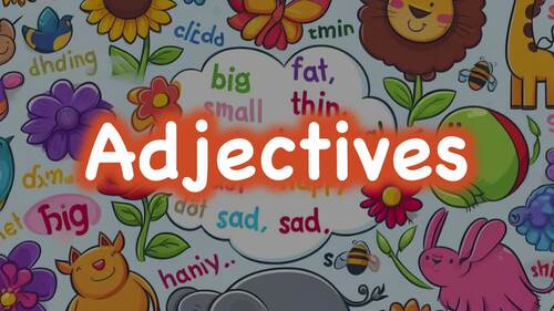 Adjectives- Engaging and Fun ESL PowerPoint lesson by Teacher Siska