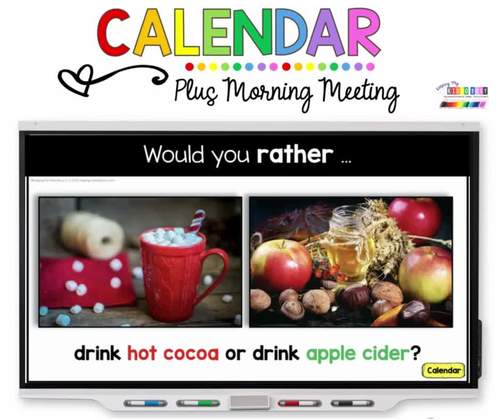 First Grade December Calendar morning meeting Digital Google Slides ...