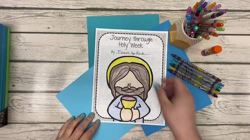 Jesus during Holy Week Easter Activities Bible Lesson Project Based ...