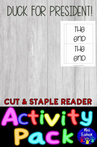 Duck for President 10 Resource Pack with Boom Cards by Miss Esther