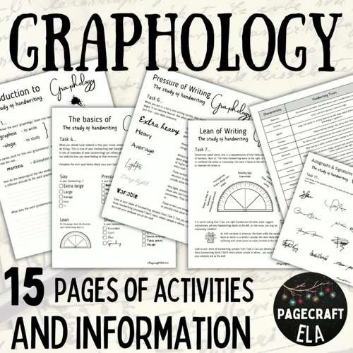 Graphology | Introduction to Study of Handwriting | Psychology ...