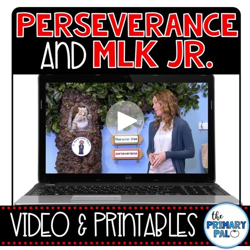 Perseverance & MLK Jr. Character Education Video Lesson & Activities