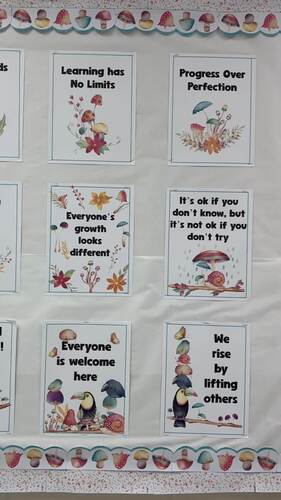 Speech Therapy Room Decor Inspirational Posters Back to School Bulletin ...