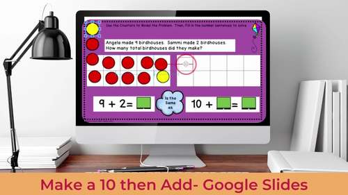Making a 10 to Add by Eastern Shore Math Teacher | TPT