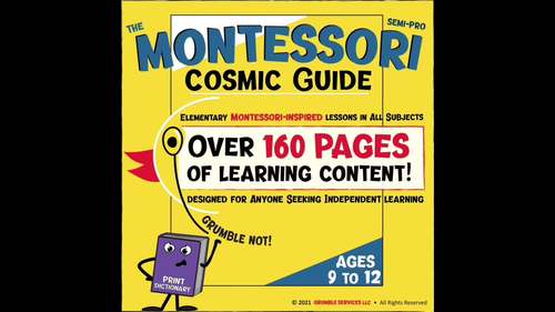Montessori Cosmic Guide: Elementary Montessori Learning - Chapter One ONLY