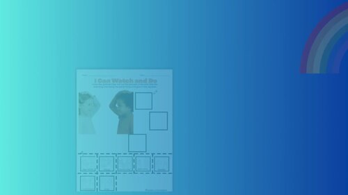 Imitation Worksheets & Games to Teach Imitating Preschool Autism Social ...