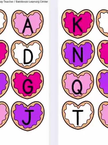 Valentines Literacy Centers by Bambinos Learning Center | TPT