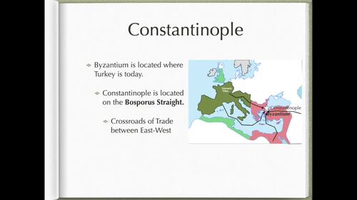 The Byzantine Empire History Presentation by The History Innovator