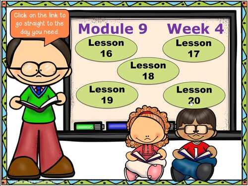 HMH Into Reading - Kindergarten Structured Literacy Presentation - Module 9