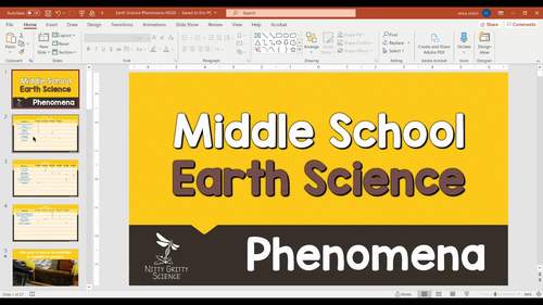 Phenomena – NGSS Middle School Earth Science by NGS Magnified | TPT