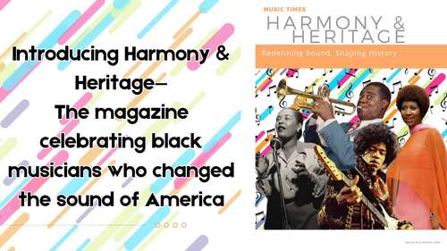 Harmony & Heritage: A Magazine Celebrating Black Musicians by Natalies ...