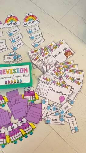 REVISION LOWER GRADES GRAMMAR BOOSTER PACK K-2 by The Young Educator