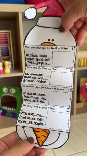 Bonhomme de Neige | Bricolage de Noël | French Snowman Christmas Craft