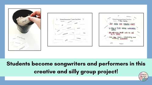 Winter Music Lesson and Project - Songwriting/Boomwhacker Activity