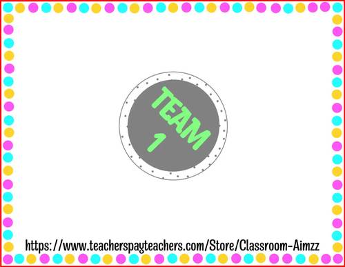 Printable Table Numbers,Black and White Table Numbers, Circle Table Numbers