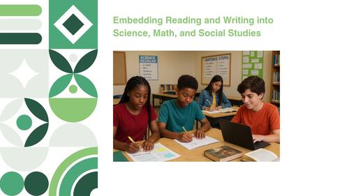 Build a Stronger Schoolwide Literacy Culture – Professional Development PD