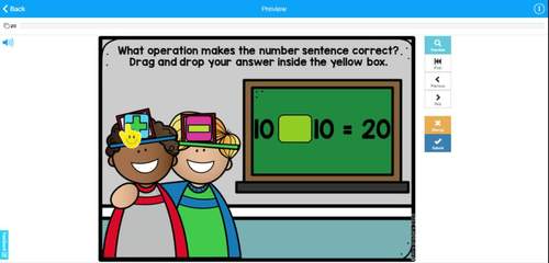 $$DOLLAR DEAL$$ MISSING OPERATION SUM and DIFFERENCE UP TO 20 BOOM Cards™