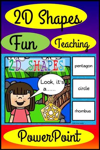 2d shapes teaching powerpoint by Murphys lesson design studio | TPT
