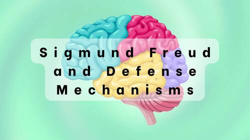 Sigmund Freud and Defense Mechanisms | Reading, Questions & Key! No Prep!!