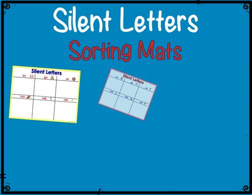 Silent Letters Sounds Picture Sort & Worksheets | TPT