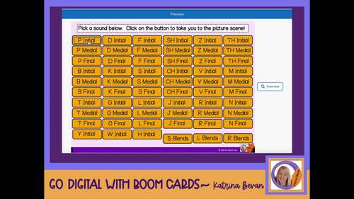 Boom™ Cards: Articulation Find the Object by Katrina Bevan | TPT