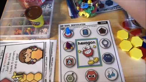Preschool Shapes Activities & Teachers Guide Bundle by Fun Hands-on ...
