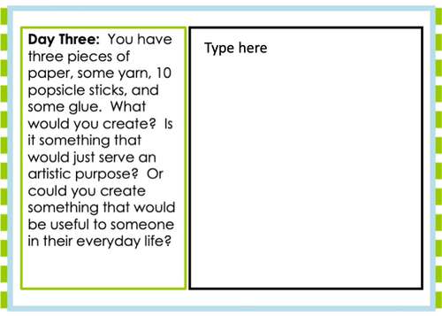 Creative Writing Prompts for March | DIGITAL Task Cards | Prewriting & More