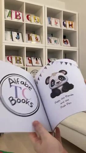 Pp Poppy the Panda Phoneme Phonics Book by Alfabe Books | TPT