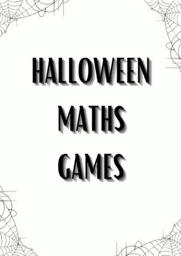 Halloween KS1 1st Grade Maths Games Worksheets by Worksheet Whisperer
