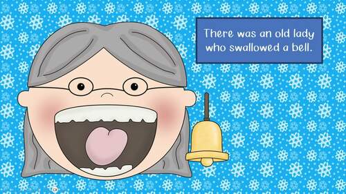 There Was An Old Lady Who Swallowed A Bell - Interactive Power Point
