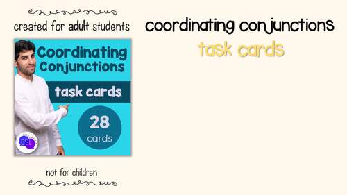 Coordinating Conjunction GRAMMAR for Adult ESL & Remedial English ...