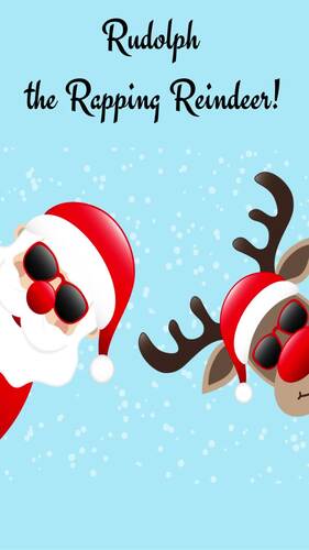 Drama Christmas Comedy Reader's Theater Rudolph the Rapping Reindeer! Music