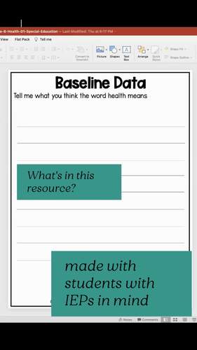 Grade 8 Ontario Health ALL D1 Expectations for Special Education and ESL