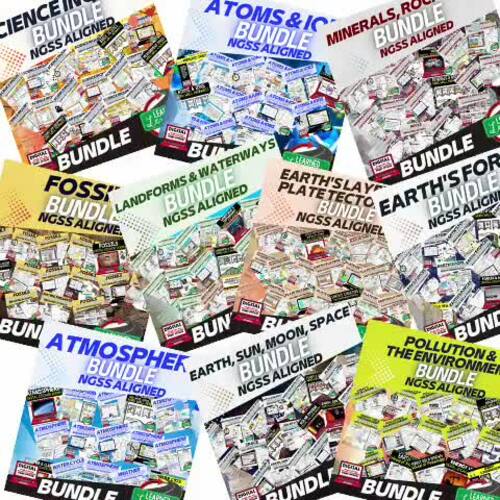 Earth, Sun, Moon, Planets BUNDLE (Earth Science BUNDLE) Astronomy Bundle