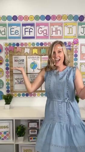 Bright and Simple Classroom Decor Bundle | Bright and Simple Classroom ...