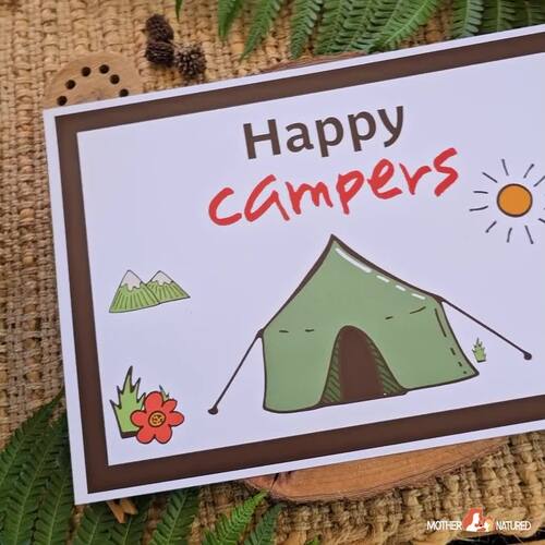 Family Camping Signs | Family Campsite Signs | Family Camp Signs ...