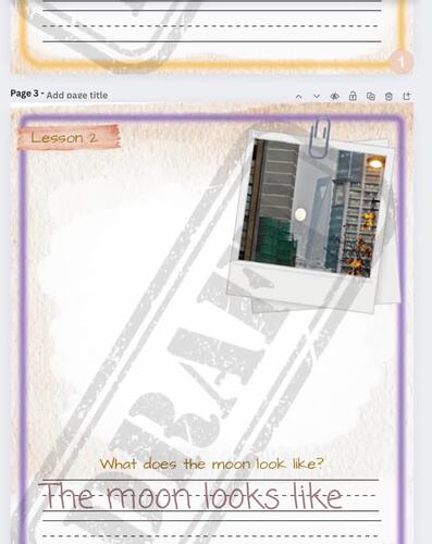 EL Education: Grade 1: Module 2: Unit 2 Study Sun Moon Stars Notebook