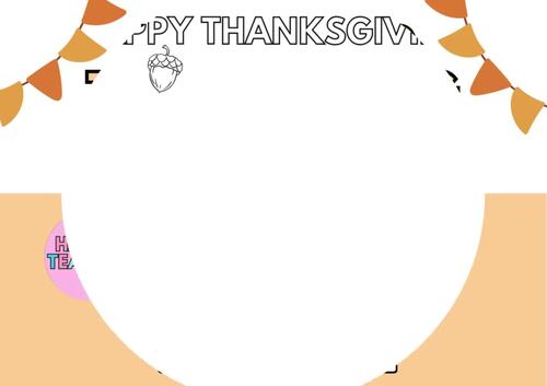Editable Thanksgiving Placemat Template | Canva | Grateful Blessed ...