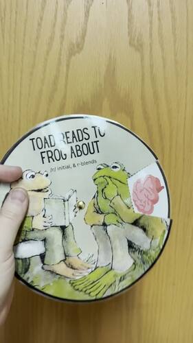 R and R-blend - Sentence Wheel - Frog and Toad by Activities by Atticus