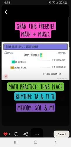 3 Place Value Song BUNDLE| Grade 1-4 Math + Music Rhythm & Melody Reading