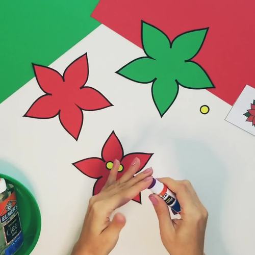 Poinsettia Craft | Christmas in Mexico | Navidad | Around the World
