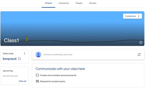 Animated Google Classroom Headers (Songbird) Banners - Distance Learning